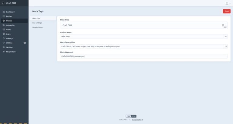 A quick guide to Craft CMS