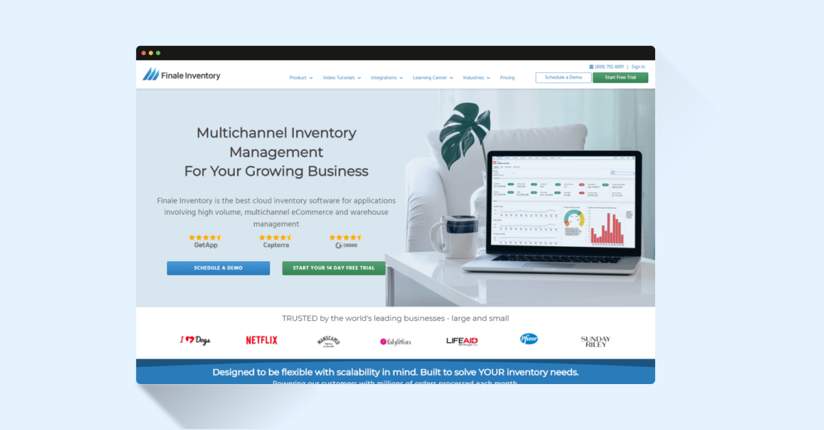 SAAS -Based Marketplace for Inventory & Warehouse Management Business