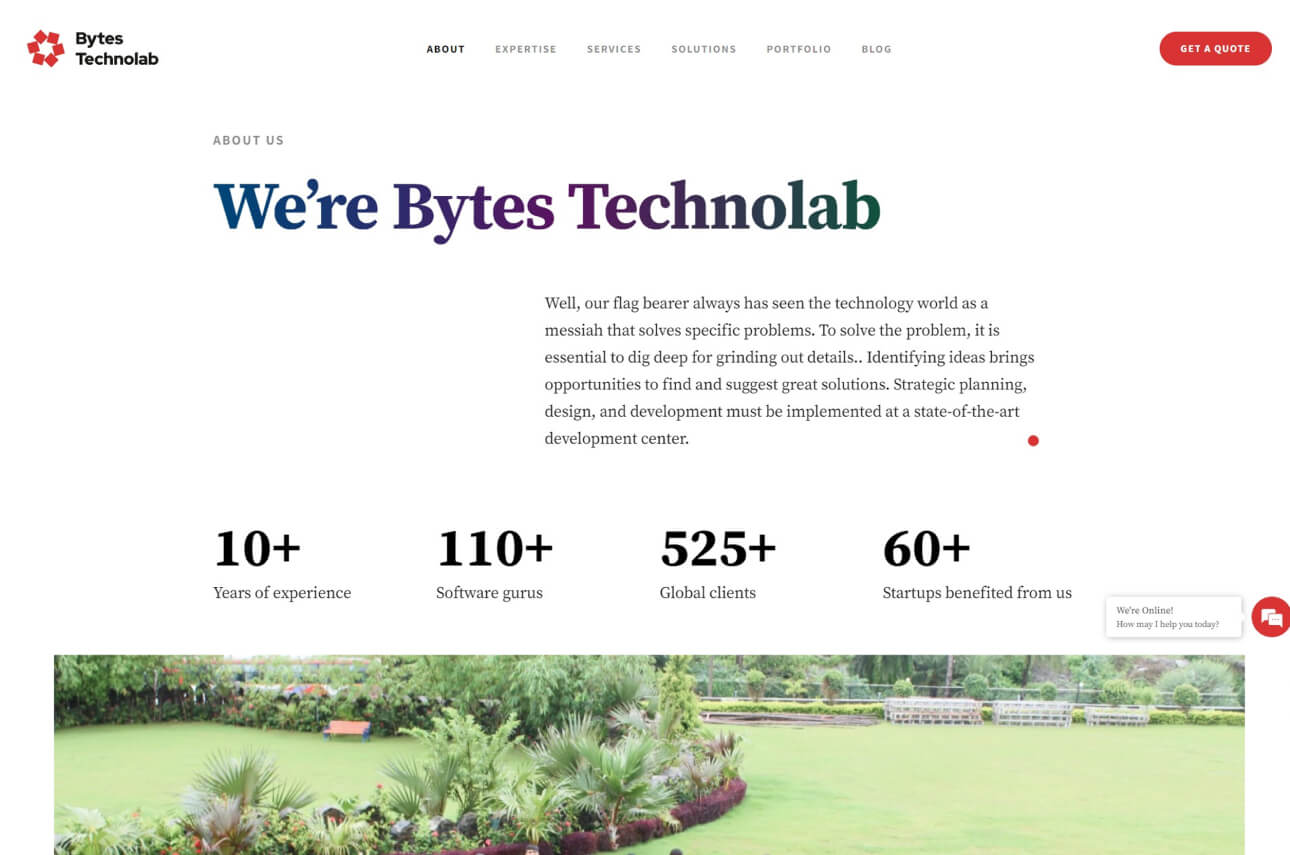 Web & Mobile App Development Services - Bytes Technolab
