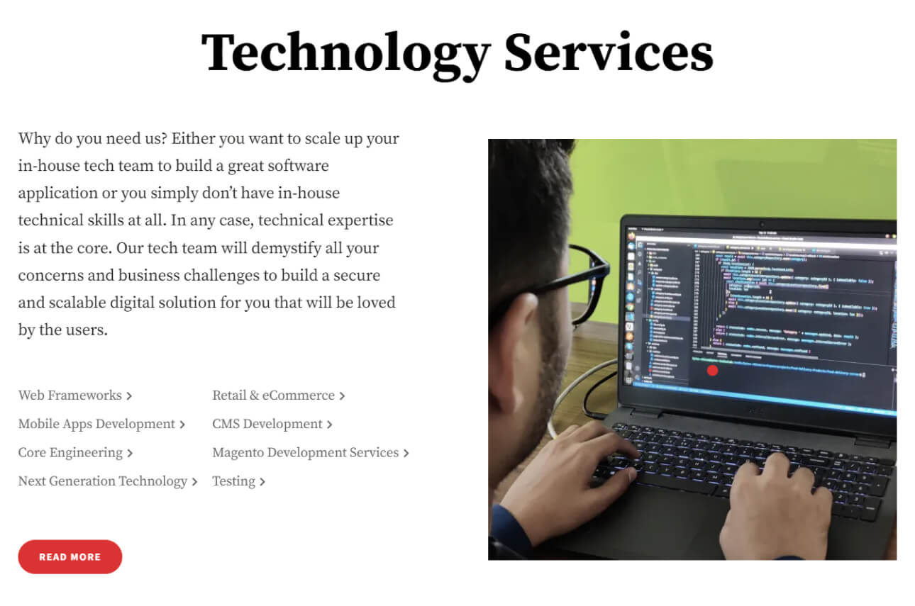 Technology Services to build Scalable Softwares